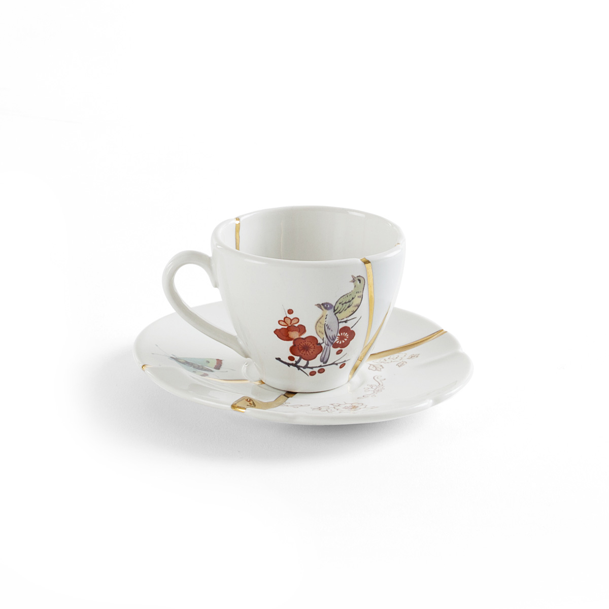 SELETTI Kintsugi Tazzina Caffè n°2 in porcellana - Erresse Shop