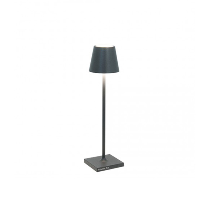 ZAFFERANO Poldina PRO Micro Tischlampe Grau - Erresse Shop